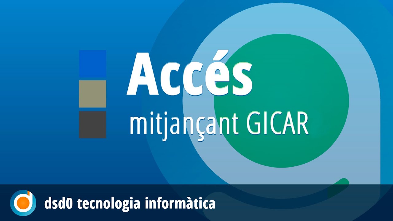 gica0 | Accés mitjançant GICAR - YouTube