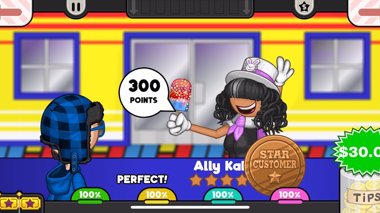Papa’s Paleteria To Go - All Big Top Carnival Toppings Unlocked - YouTube