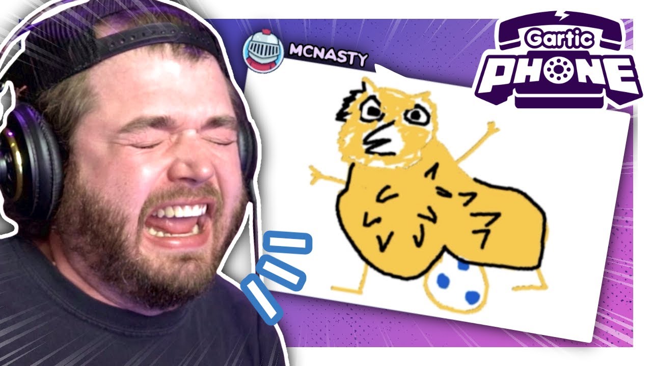 McNasty is McKilling me - GARTIC PHONE - YouTube