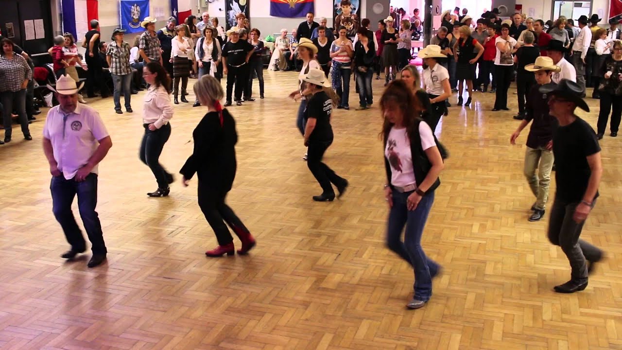 Mountain man line dance - YouTube