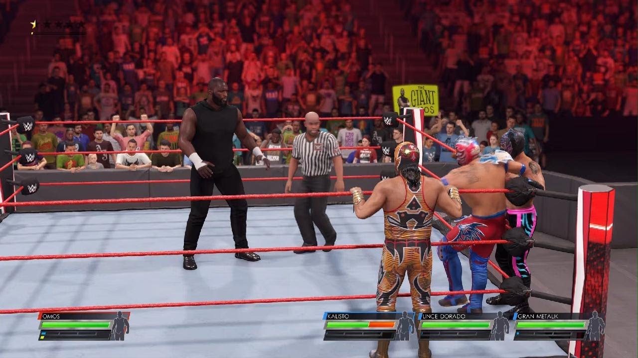 Omos vs Lucha House Party - YouTube
