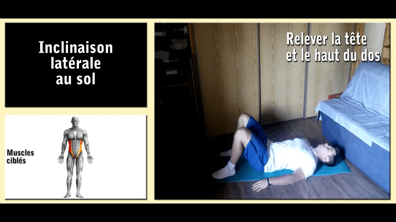 Thomas Personal Trainer - Inclinaison latérale au sol - YouTube