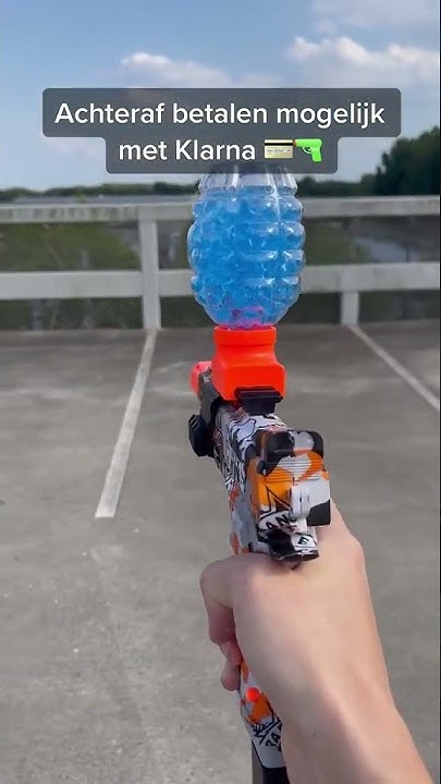 Voor 16:00 besteld, morgen in huis 📦🔫 #gelblaster #gelblasters # ...