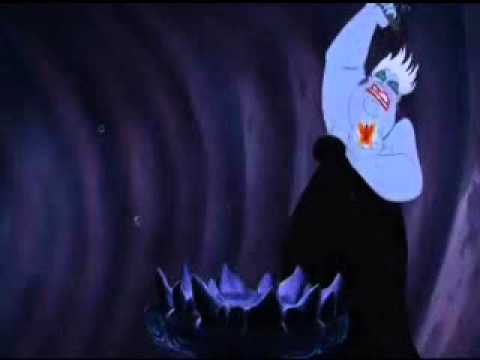 The Little Mermaid Ursula Transformation Low Pitched - YouTube