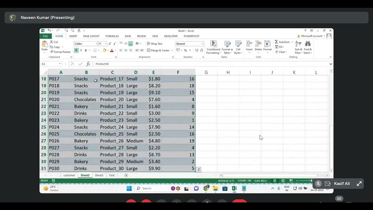 power pivot table - YouTube