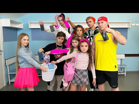 TELEFONE SIND IN DER SCHULE VERBOTEN 📵 Kamil und Milana werden nicht kommunizieren können?| Serie 22
