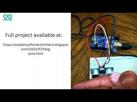 Ultrasonic Sensor Project in Arduino Code - YouTube