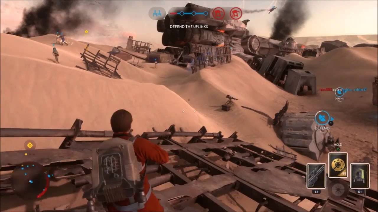 Star Wars Battlefront Walker Assault 45 - YouTube