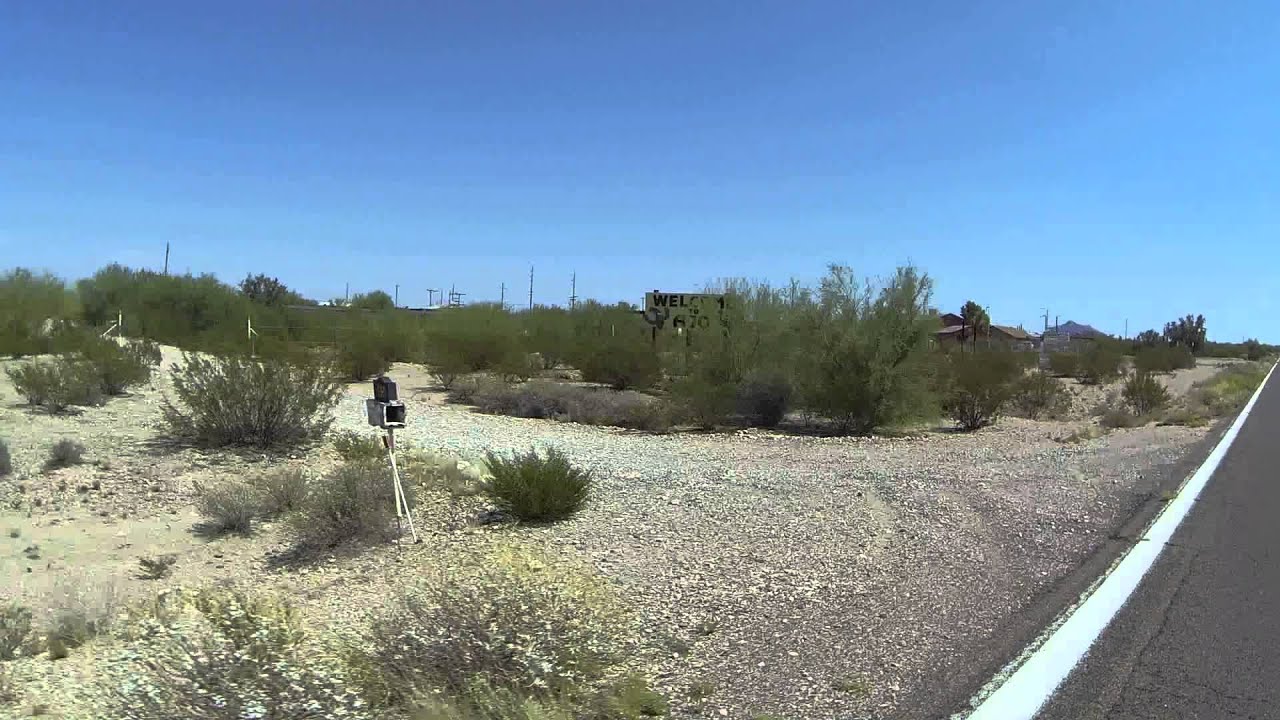 Alien Sensors dot the Desert of Crater Range, Goldwater drys Humans ...