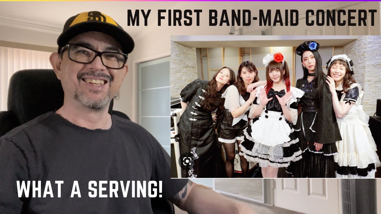 My first BAND-MAID concert experience - YouTube