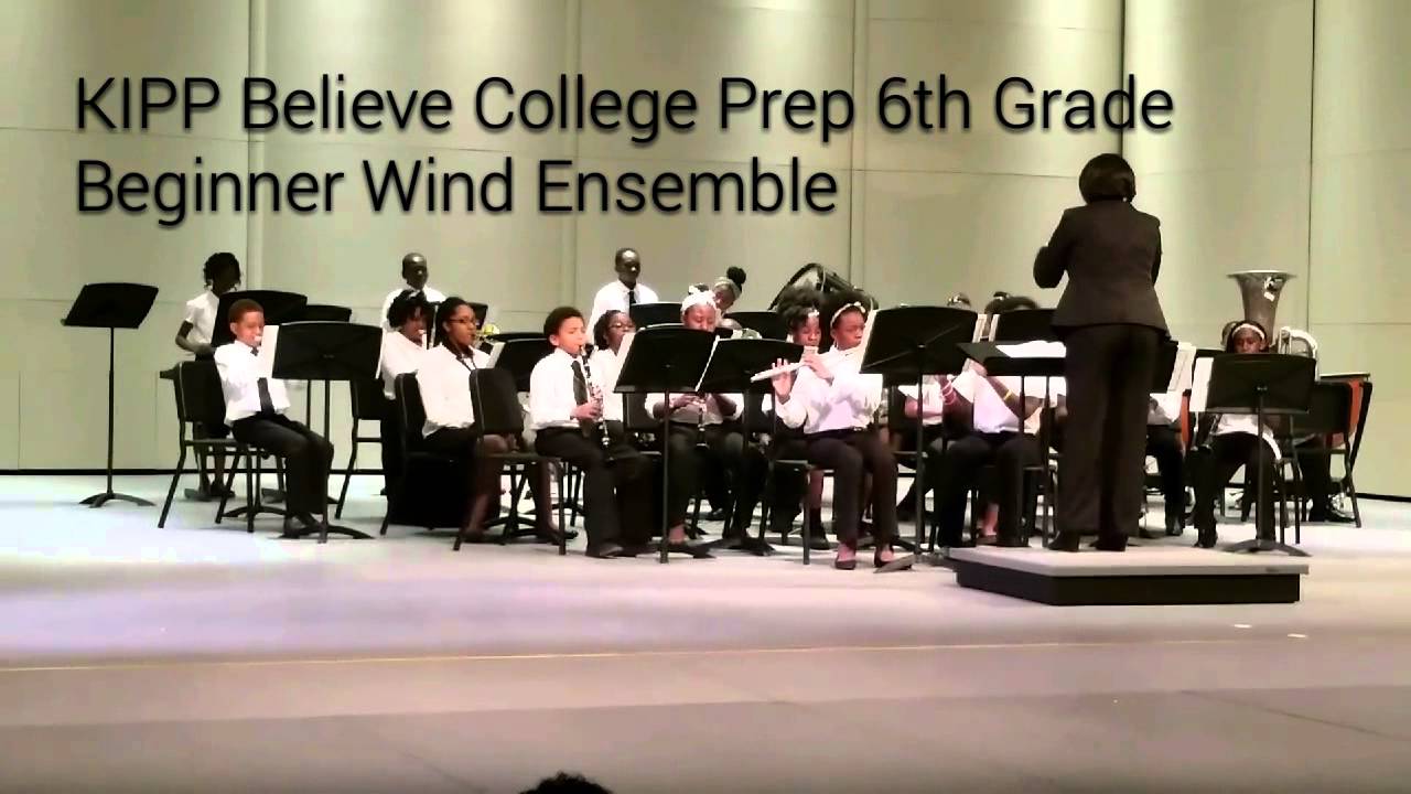 KIPP Believe 6th Grade Beg. Ensemble Sea Song Tril - YouTube