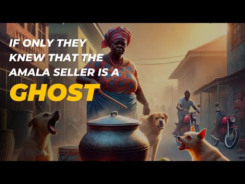 If only they knew that the Amala seller is a GHOST 👻 #AfricanFolktales ...