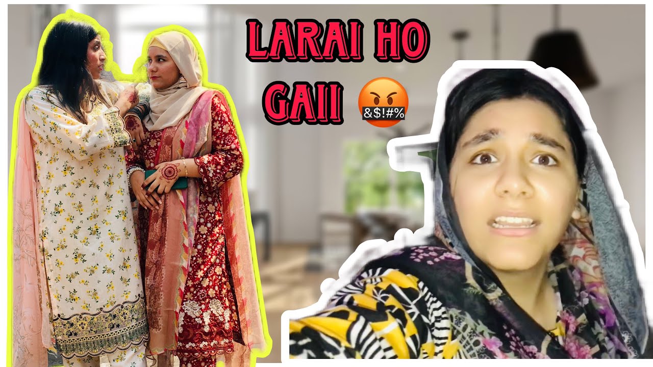 Hamari larai ho gai | Fake fight prank on mama - YouTube