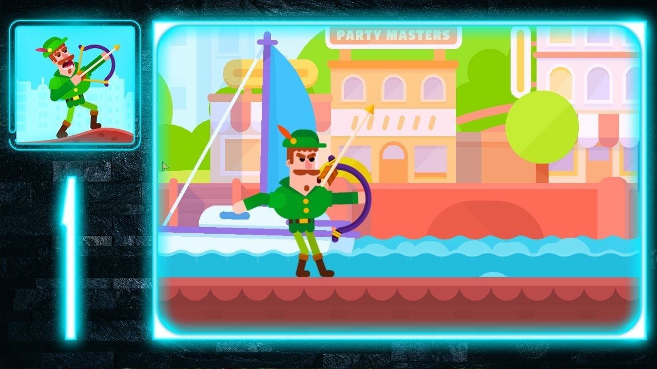 Bowmasters - Gameplay Walkthrough Part 1 - YouTube