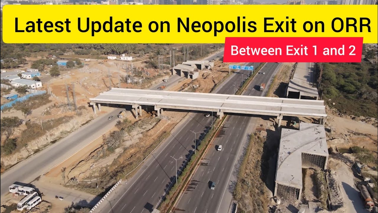 Latest update on Neopolis Exit on ORR || New Exit near Neopolis between ...