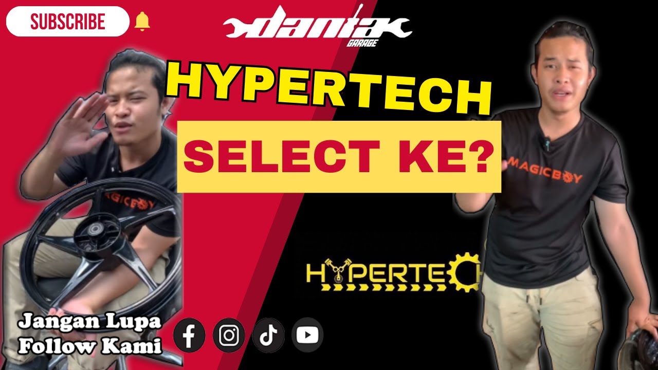 Select Ke Hypertech ni ? BARANG HYPERTECH APA ADA KAT DANIA GARAGE ??? - YouTube