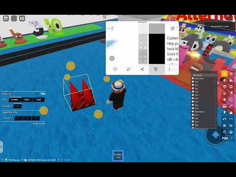 How to make killbrick with Roblox Btools | My Roblox game - YouTube
