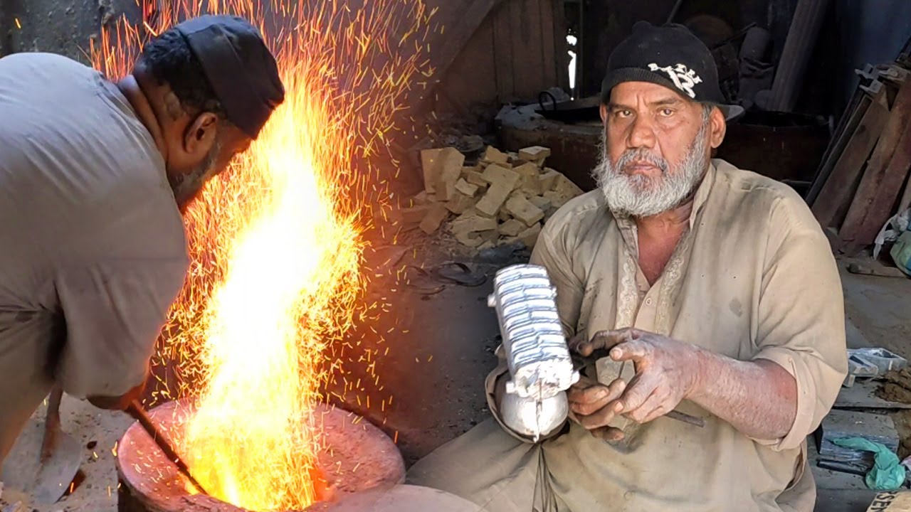 incredible workers || Most Amazing Metal Casting Process || sand ...
