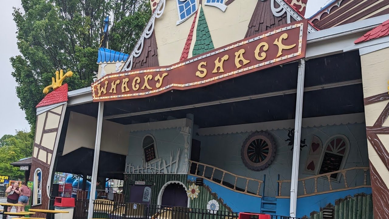 Whacky Shack Coaster In Erie, PA - YouTube