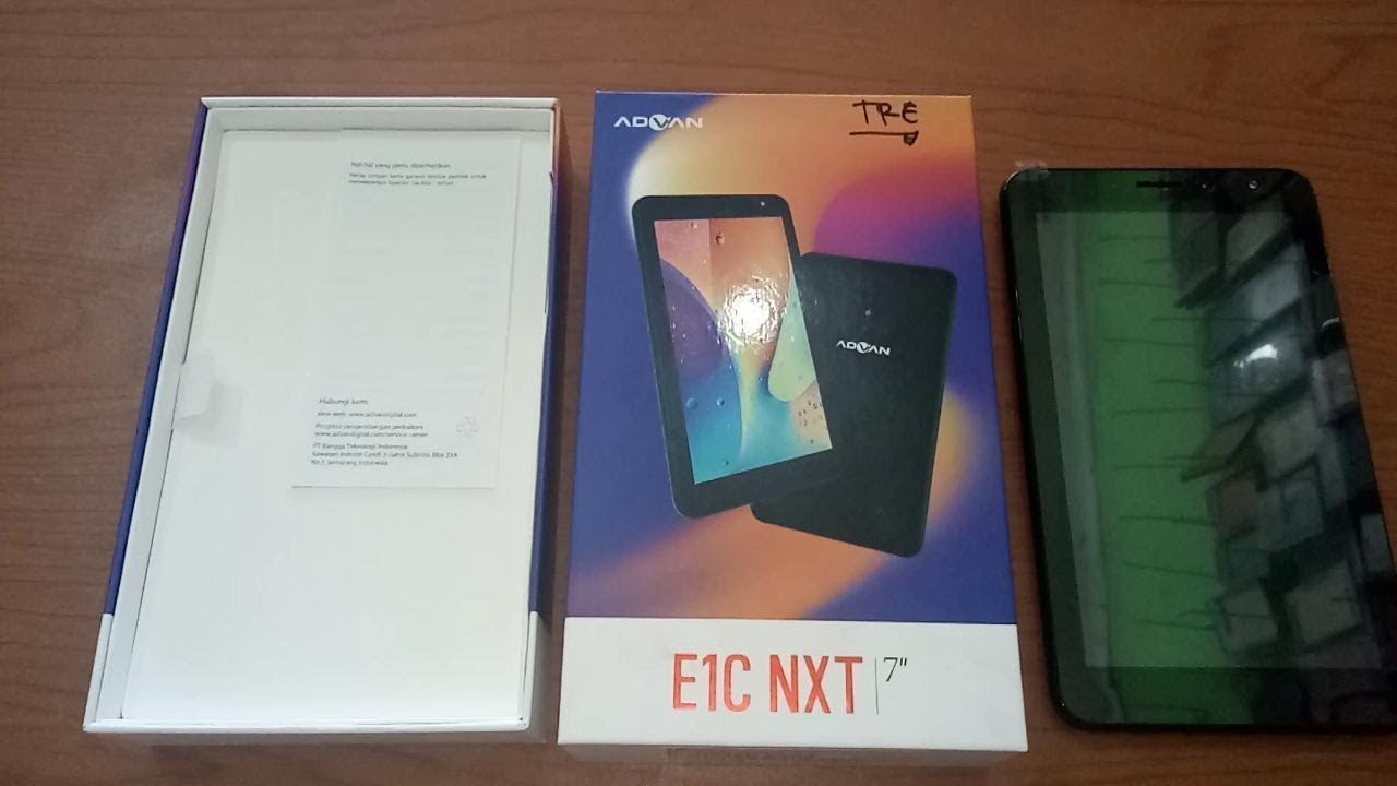 Unboxing Tablet Advan E1C NXt Black - YouTube