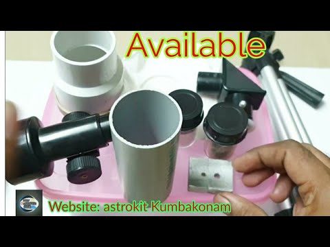 50/500 & 50/700fl DIY Refractor Telescope kit 🔭 - YouTube