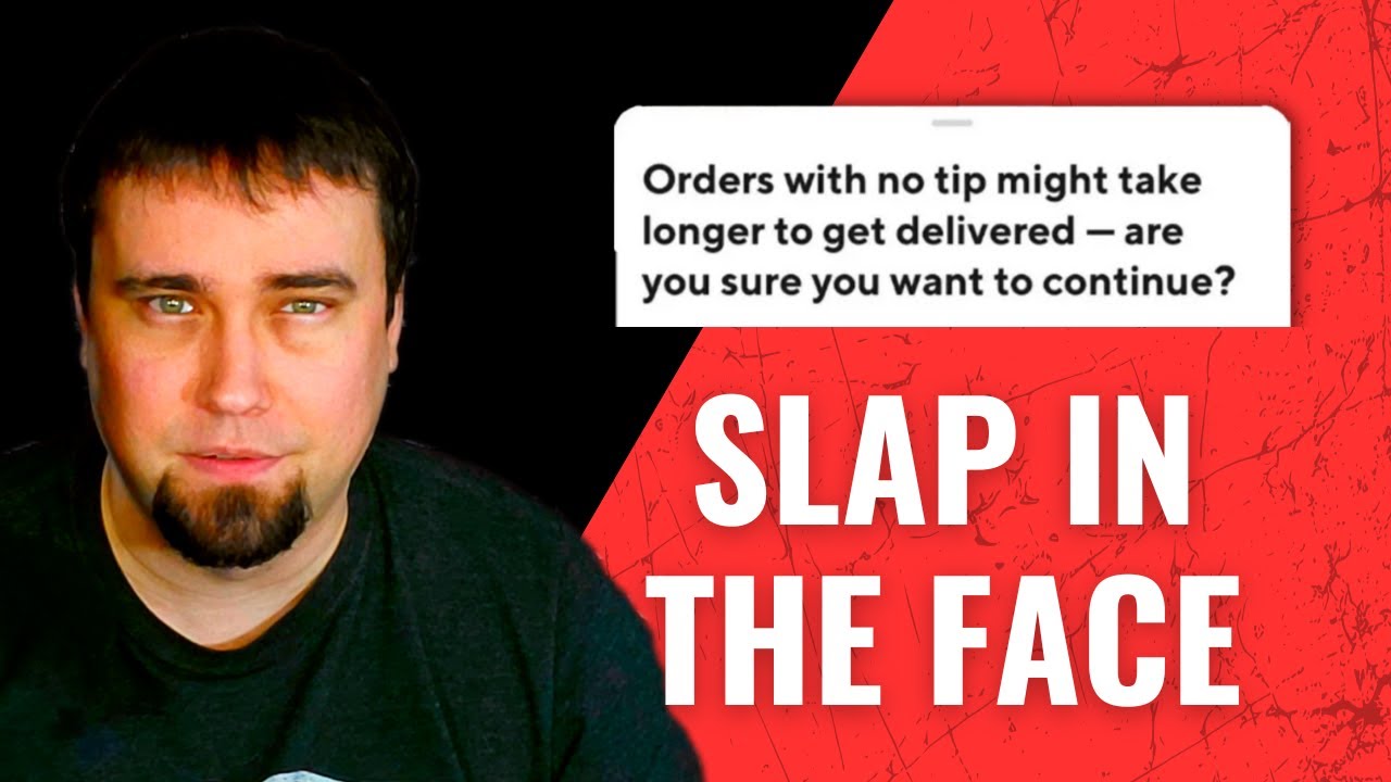 DoorDash's No Tip Message: A SLAP IN THE FACE to Drivers... - YouTube