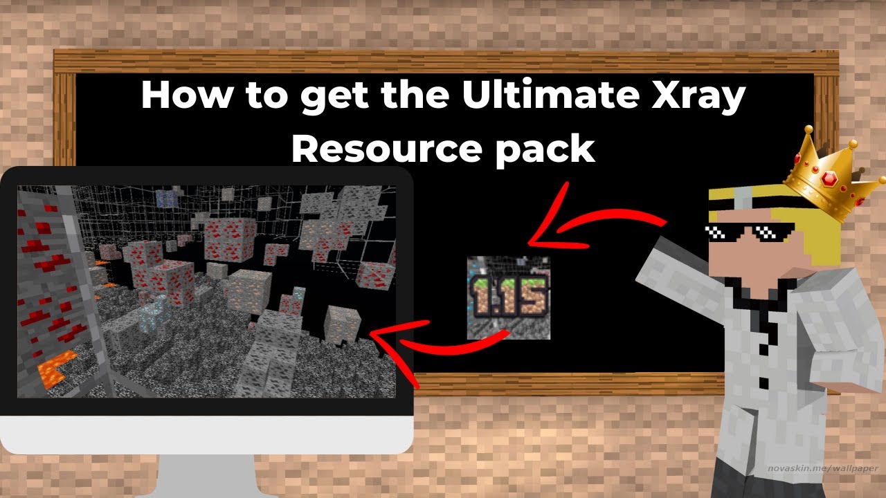 How to xray in Minecraft - Xray Ultimate Resource Pack 1.15.2! - YouTube