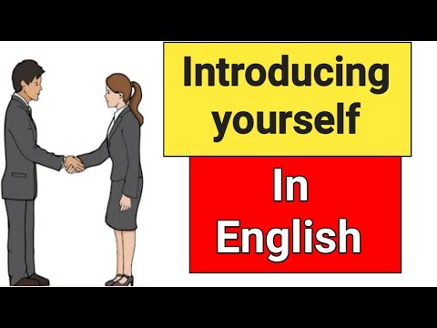 How to introduce yourself in English| Self introduction🔥| English ...