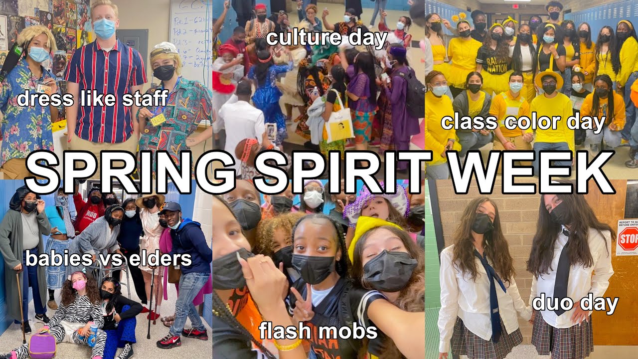 HIGH SCHOOL SPRING SPIRIT WEEK IN THE LIFE VLOG 2022 - YouTube