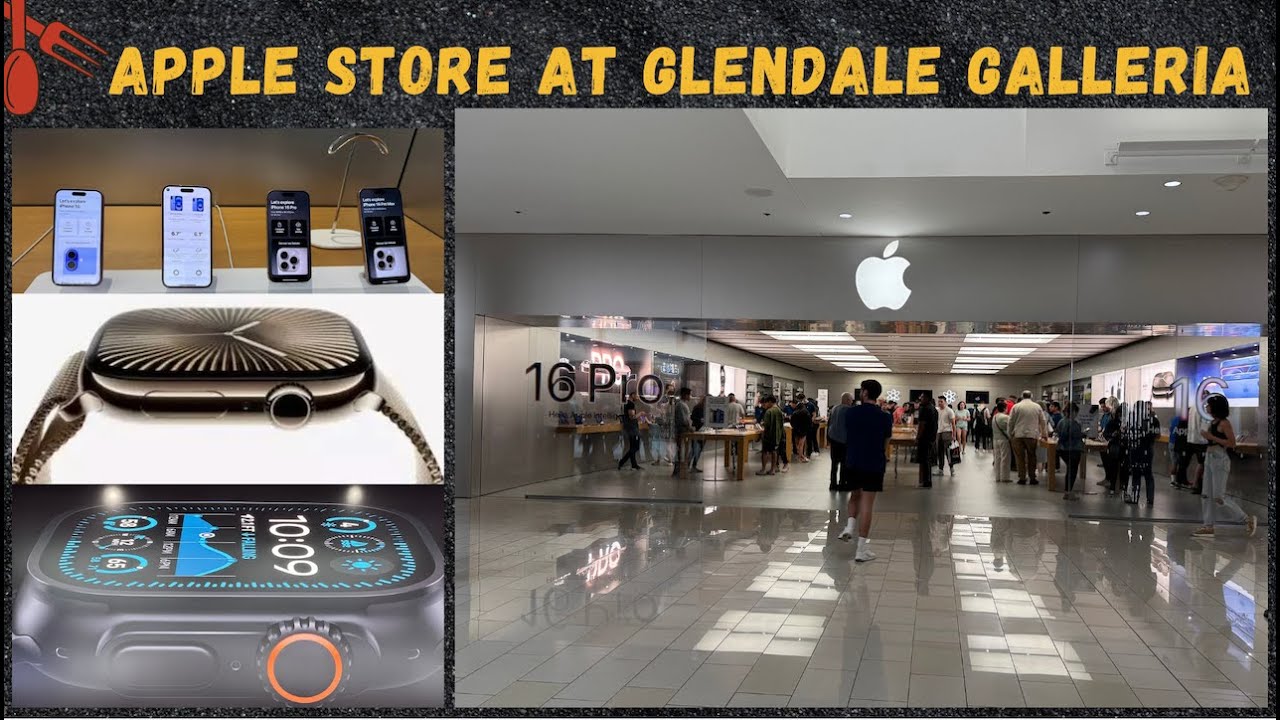 Apple Store At Glendale Galleria, Los Angeles, CA, USA | Apple Store in ...