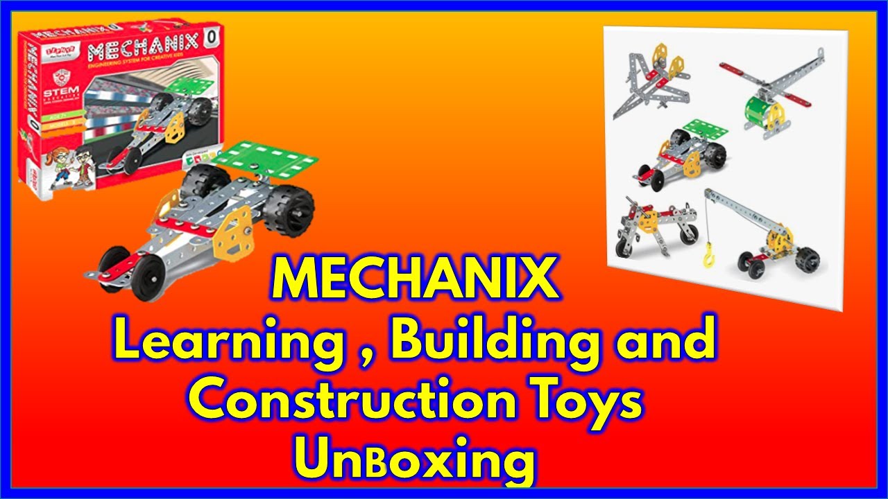 MECHANIX - 0 DIY, Metal Educational, Building, and Construction Toys ...