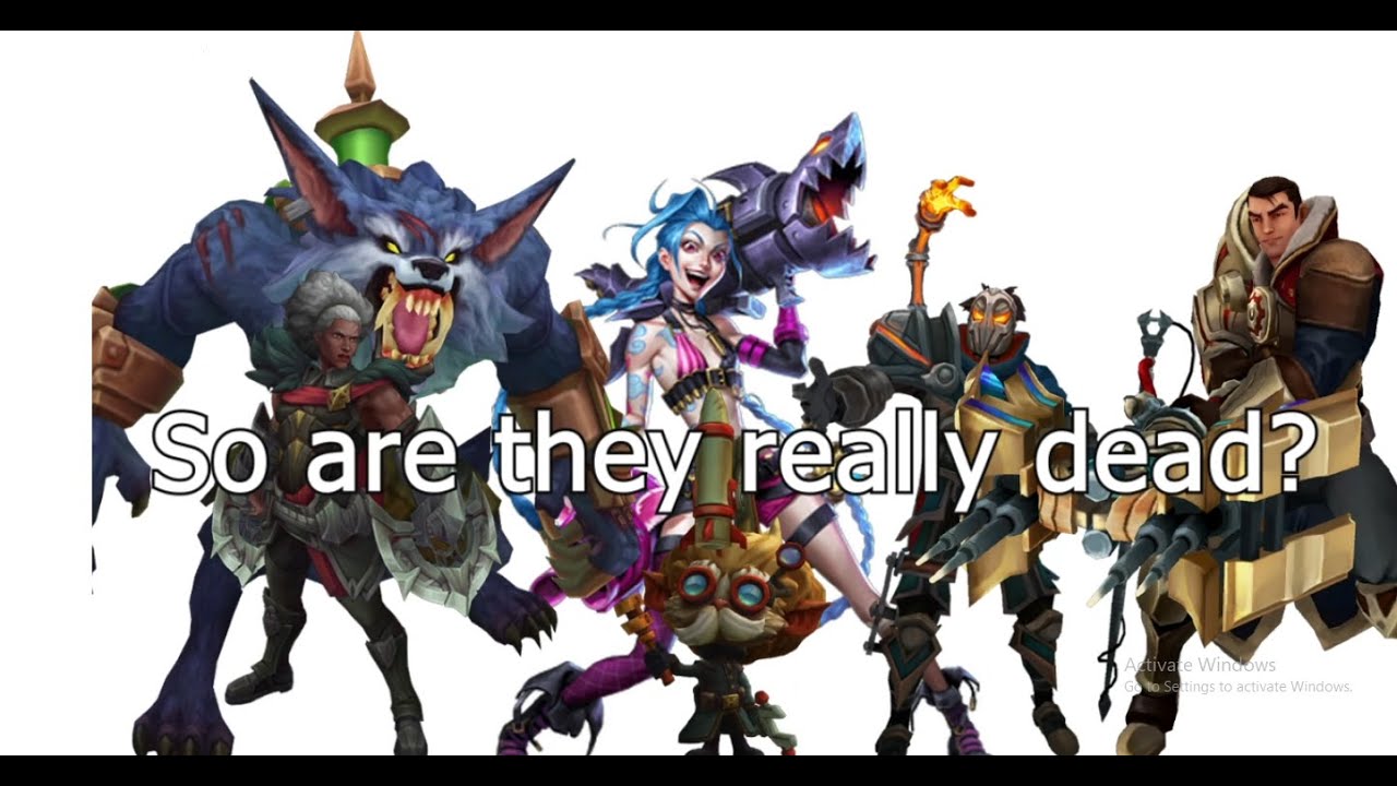 Heimer,Ambessa,Jayce,Viktor, Jinx, Vander death scene+are they really ...