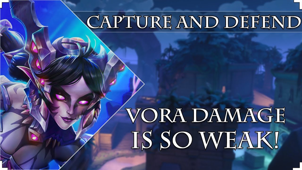 Capture And Defend - Vora Damage Is So Weak! [Paladins Champions Of The ...