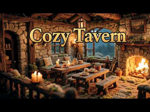Cozy Medieval Tavern Ambience — 1 Hour for D&D Sessions, Relaxing & Studying (4K)