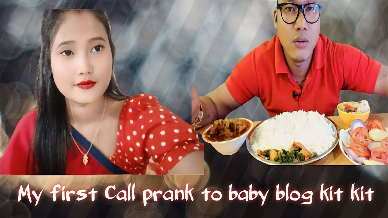 My first call prank to Baby vlog kit kit - YouTube