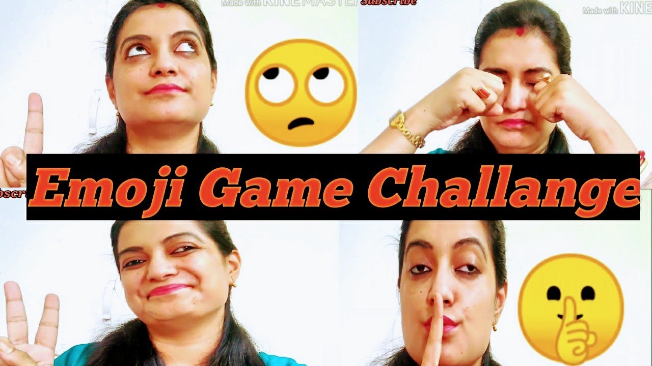 EMOJI FACE CHALLENGE / EMOJI GAME / FUNNY CHALLENGE VIDEO / THE EMOJI ...