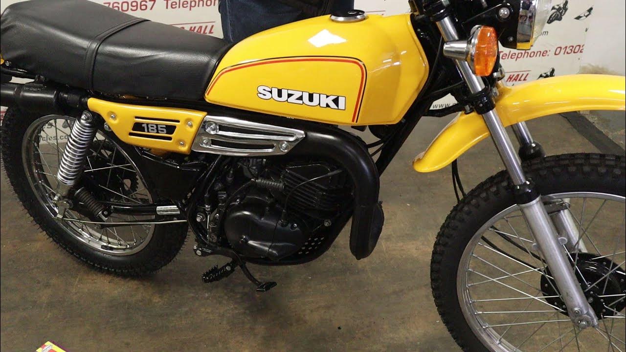 1977 Suzuki TS185 for sale @ Chris Hall Motorcycles Doncaster - YouTube