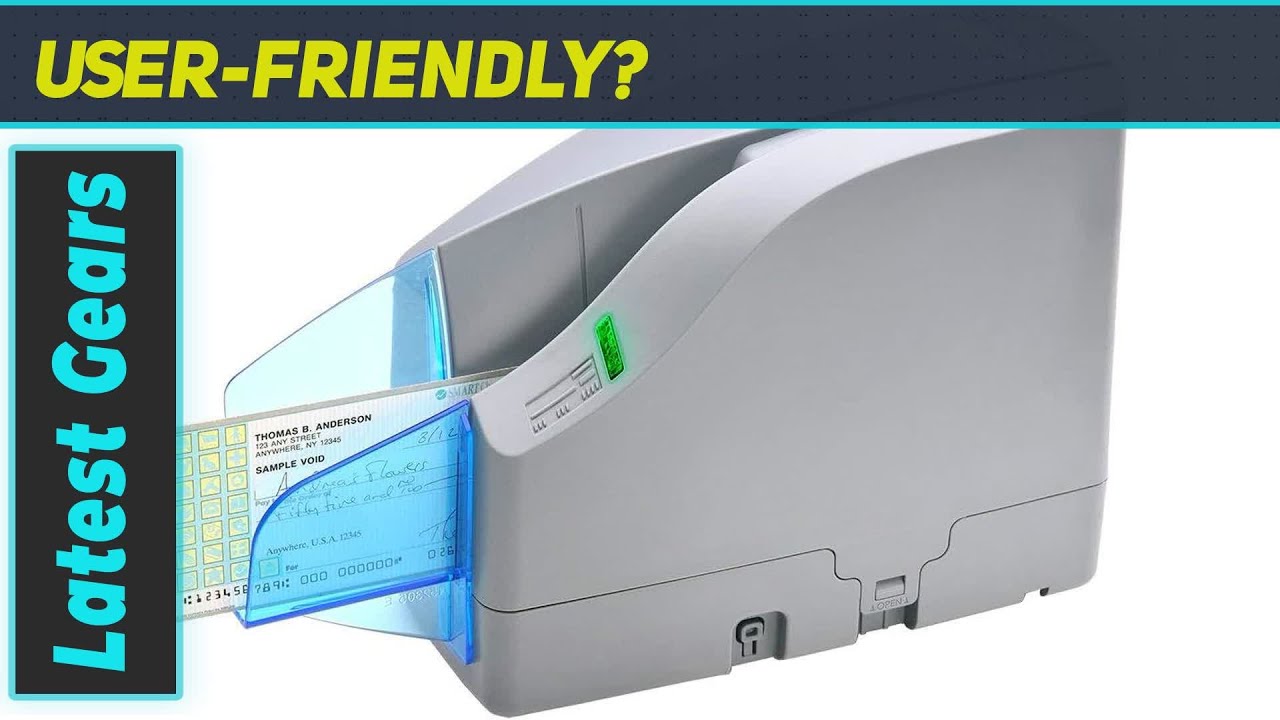 Digital Check CheXpress CX30: Fastest & Cheapest Check Scanner? - YouTube
