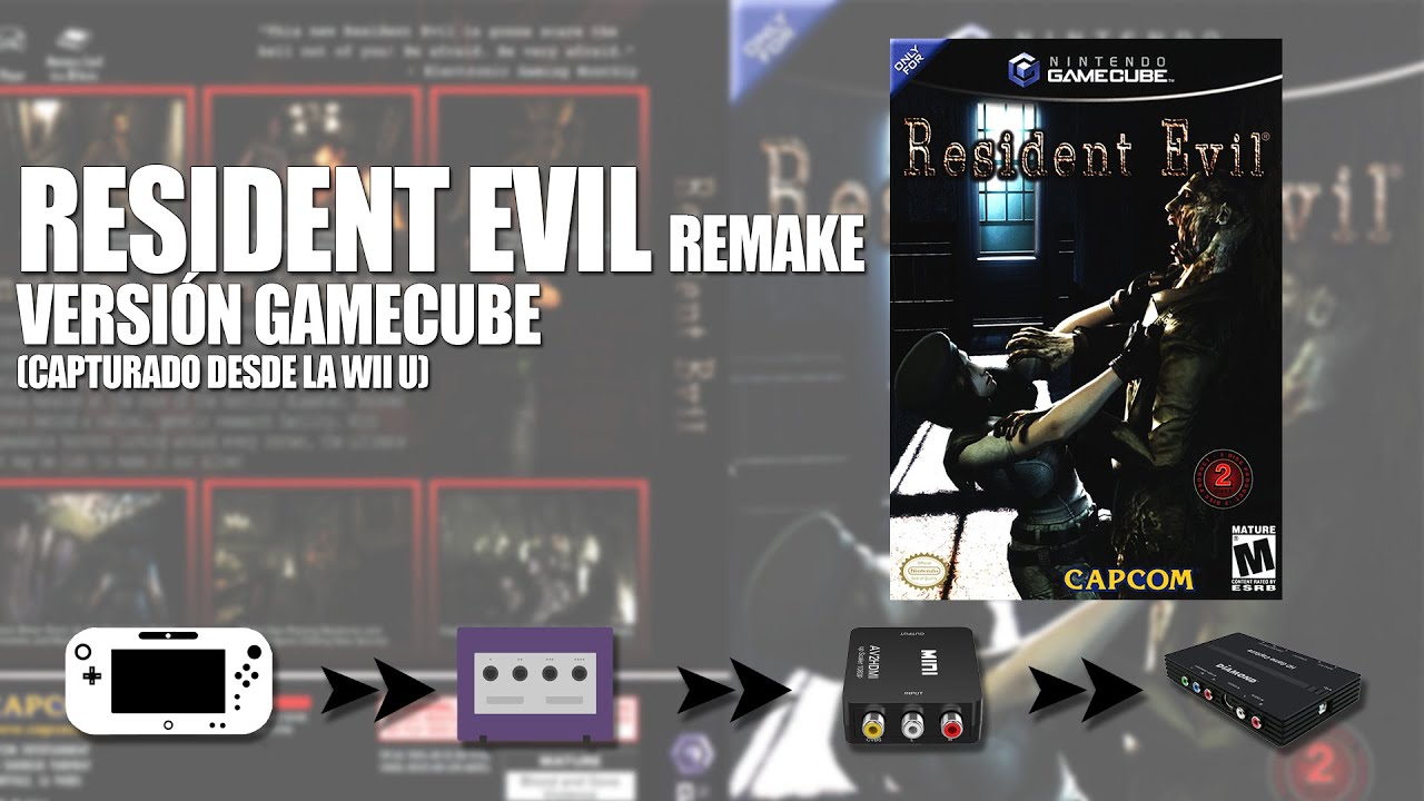 RESIDENT EVIL REMAKE GAMECUBE WII U - YouTube