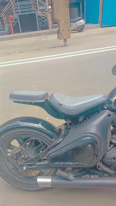 Premium -Jawa 42 Bobber Custom Dual Seat all bike modification all bike ...