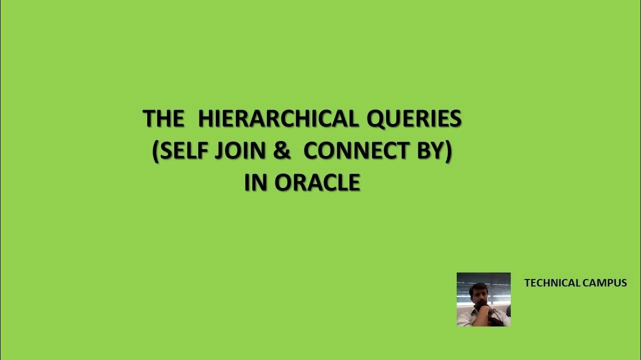 Hierarchical queries - YouTube
