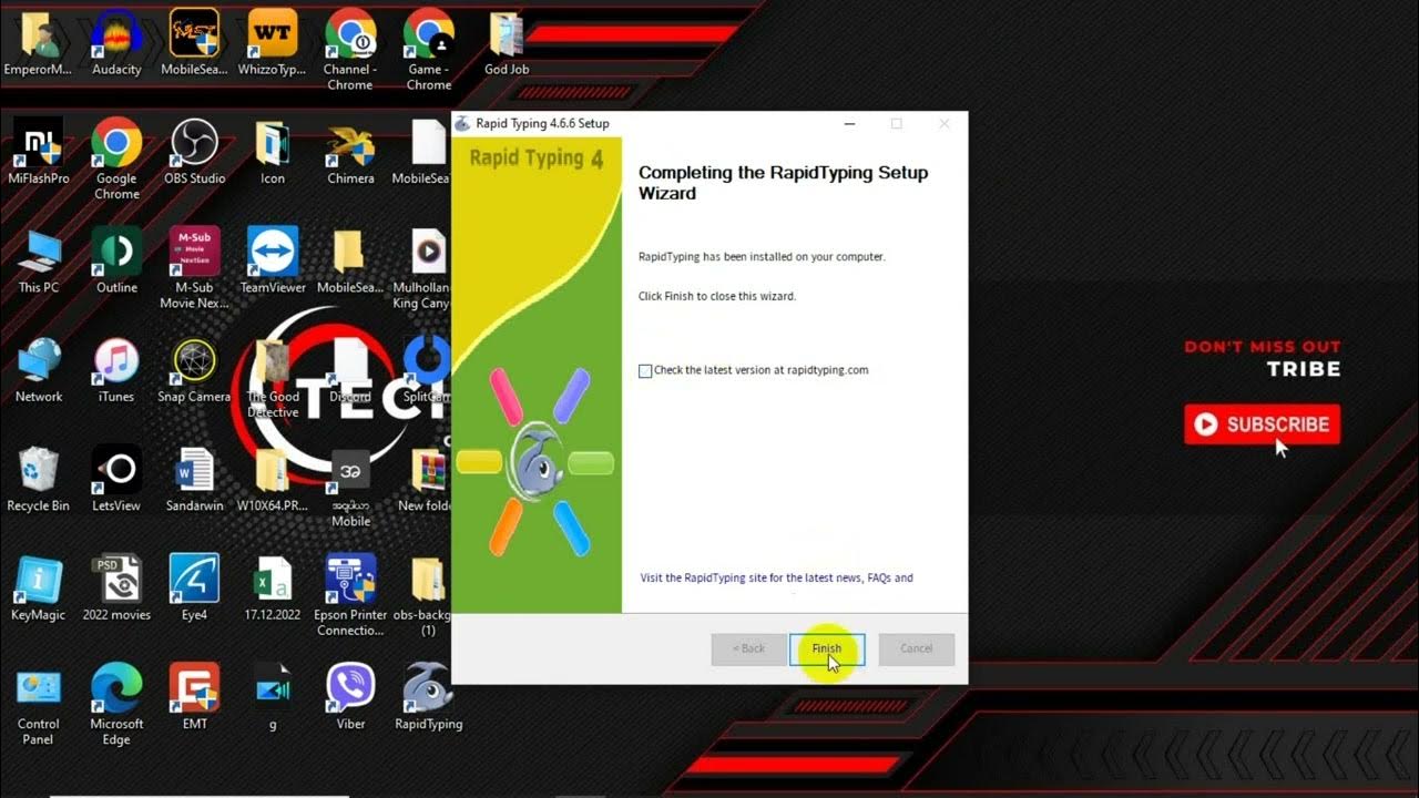 တလ အတွင်း Computer Typing ကို ကျွမ်းကျင်စေမယ့် Typing Software Youtube