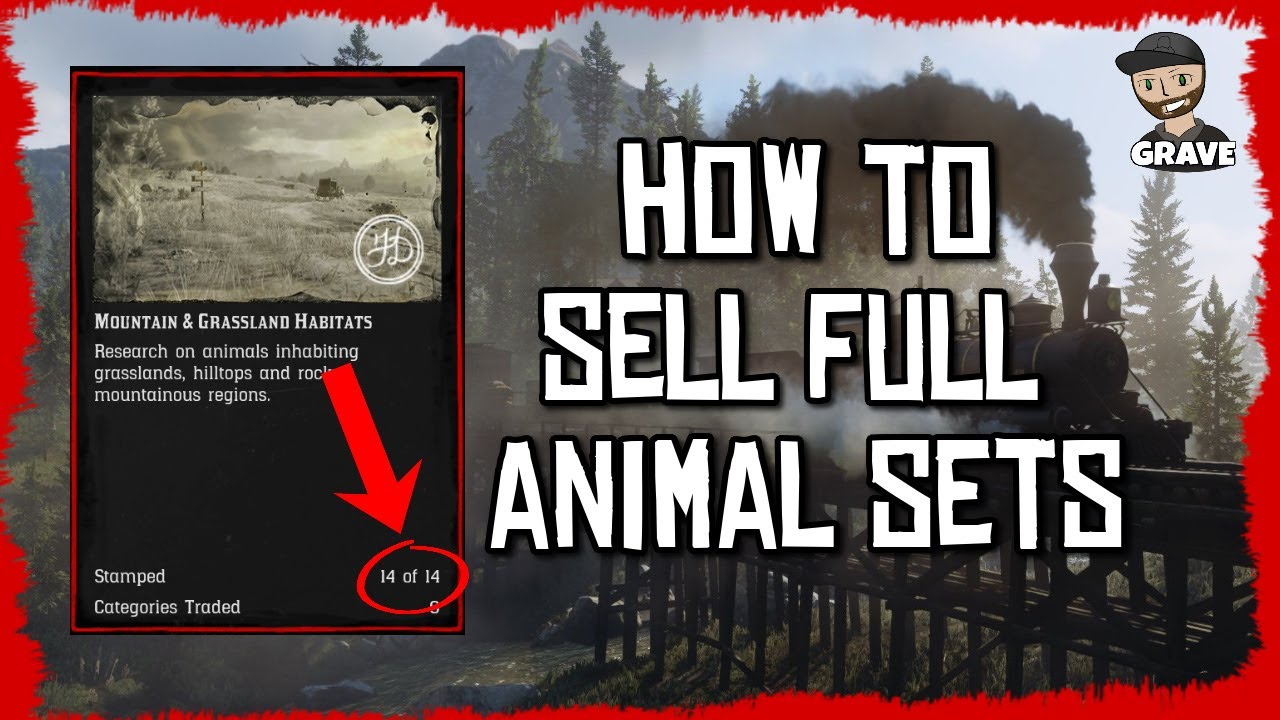🤠How To Sell Full Animal Sample Sets | Red Dead Online - YouTube