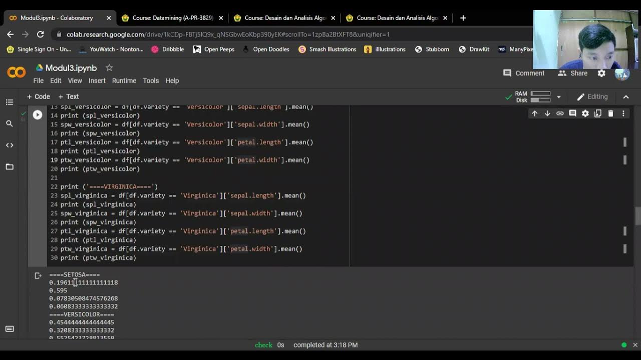 Dataset preparation mengggunakan panda | Modul 3 Datamining - YouTube