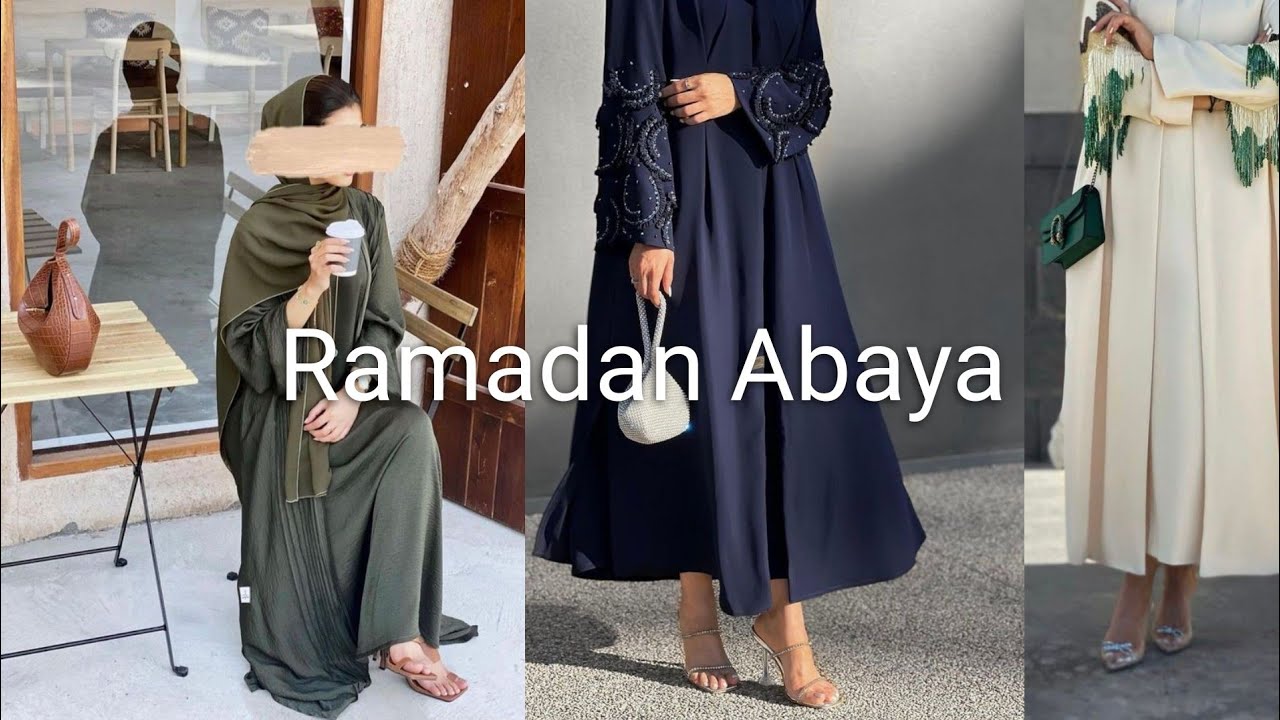 Latest Abaya Designs for This Ramadan Simple Abaya Styles for Ramzan ...
