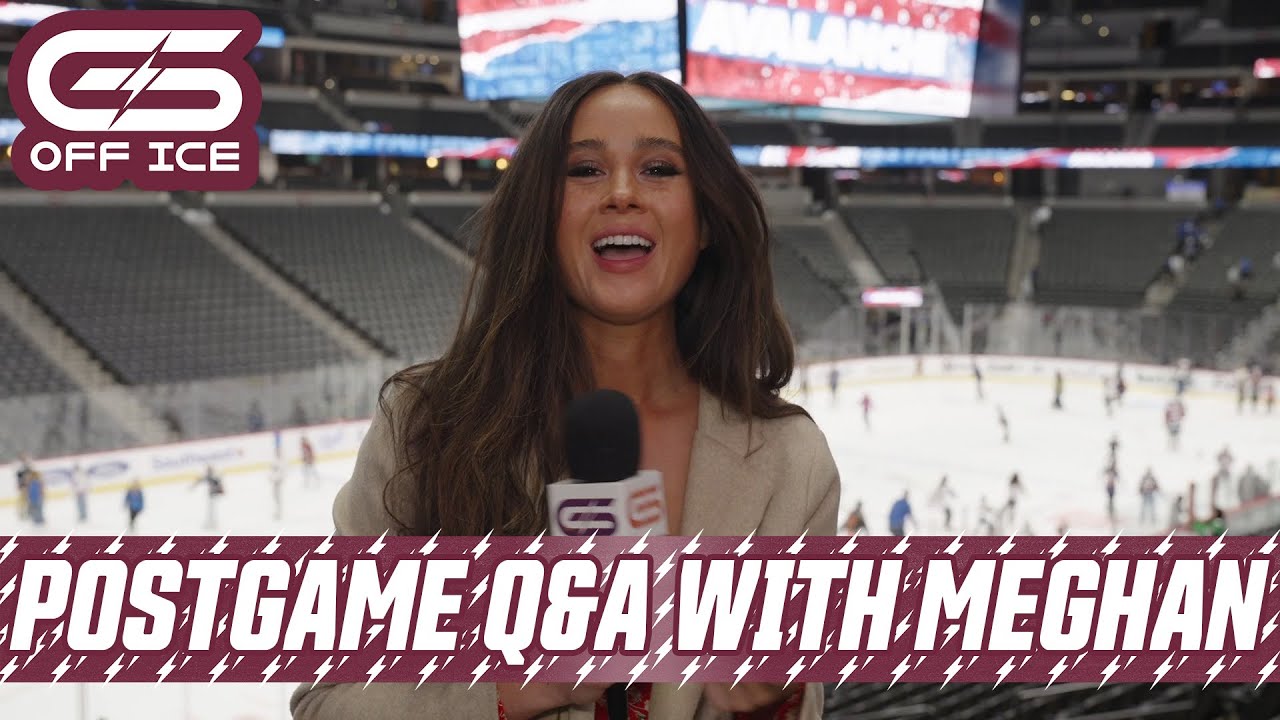 Postgame Q&A with Meghan Angley | Avalanche vs Kraken | December 22 ...