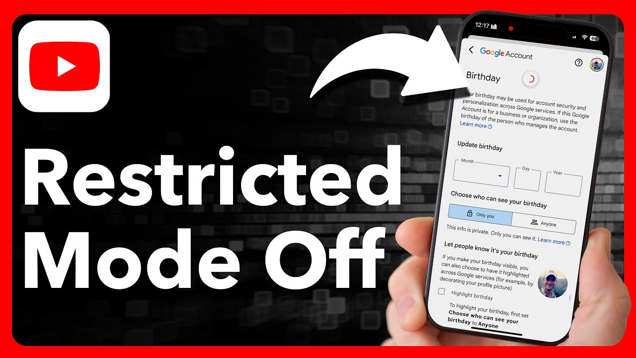 How To Turn Off Restricted Mode On YouTube - YouTube