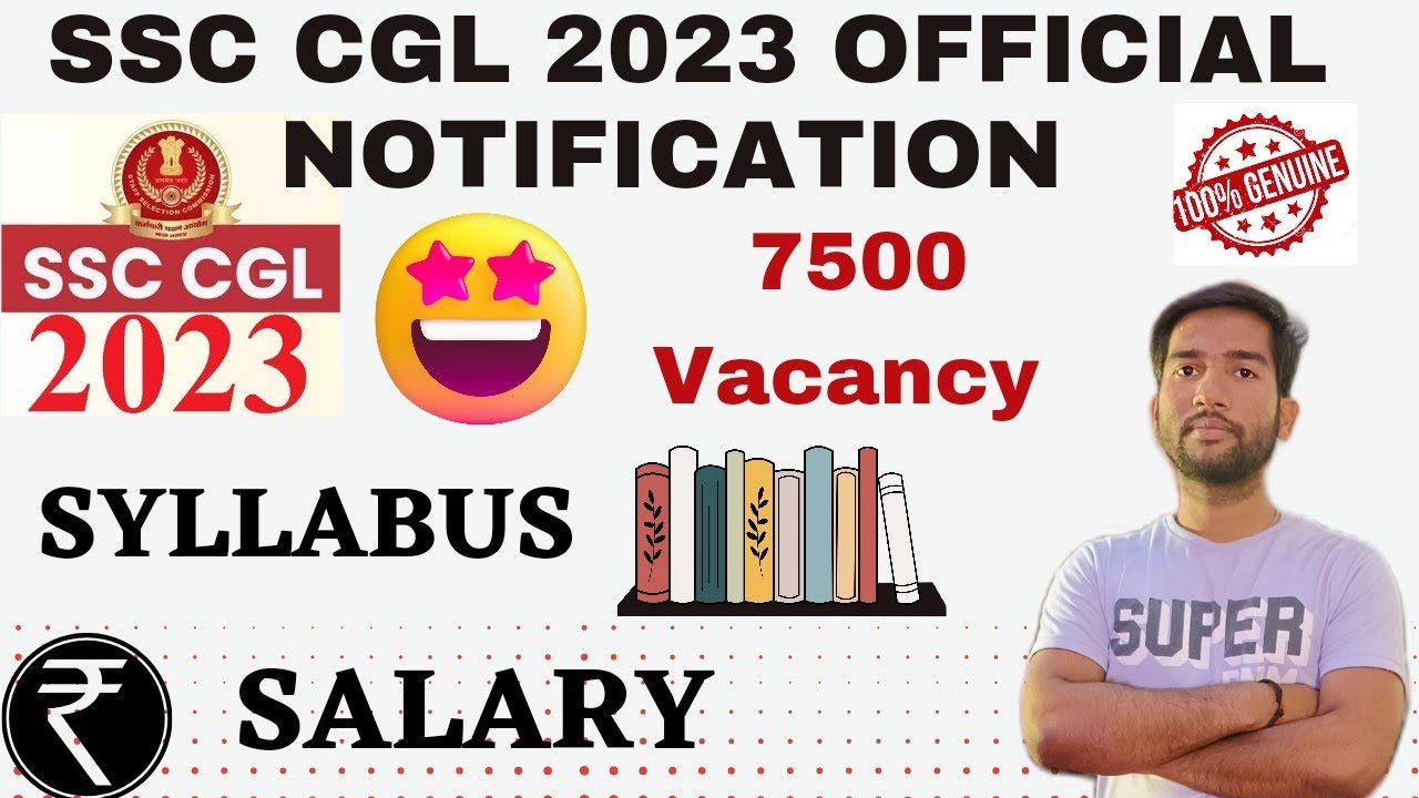 Ssc cgl Notification 2023 | Ssc cgl 2023 | Cgl 2023 Vacancy | Ssc cgl ...