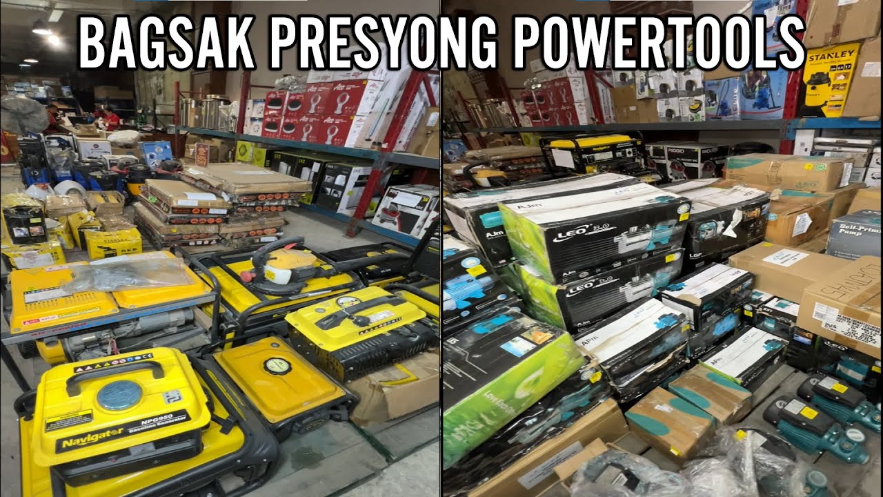 Mga Tools At Powertools Na Branded Pero Pang Masa Ang Presyo - YouTube