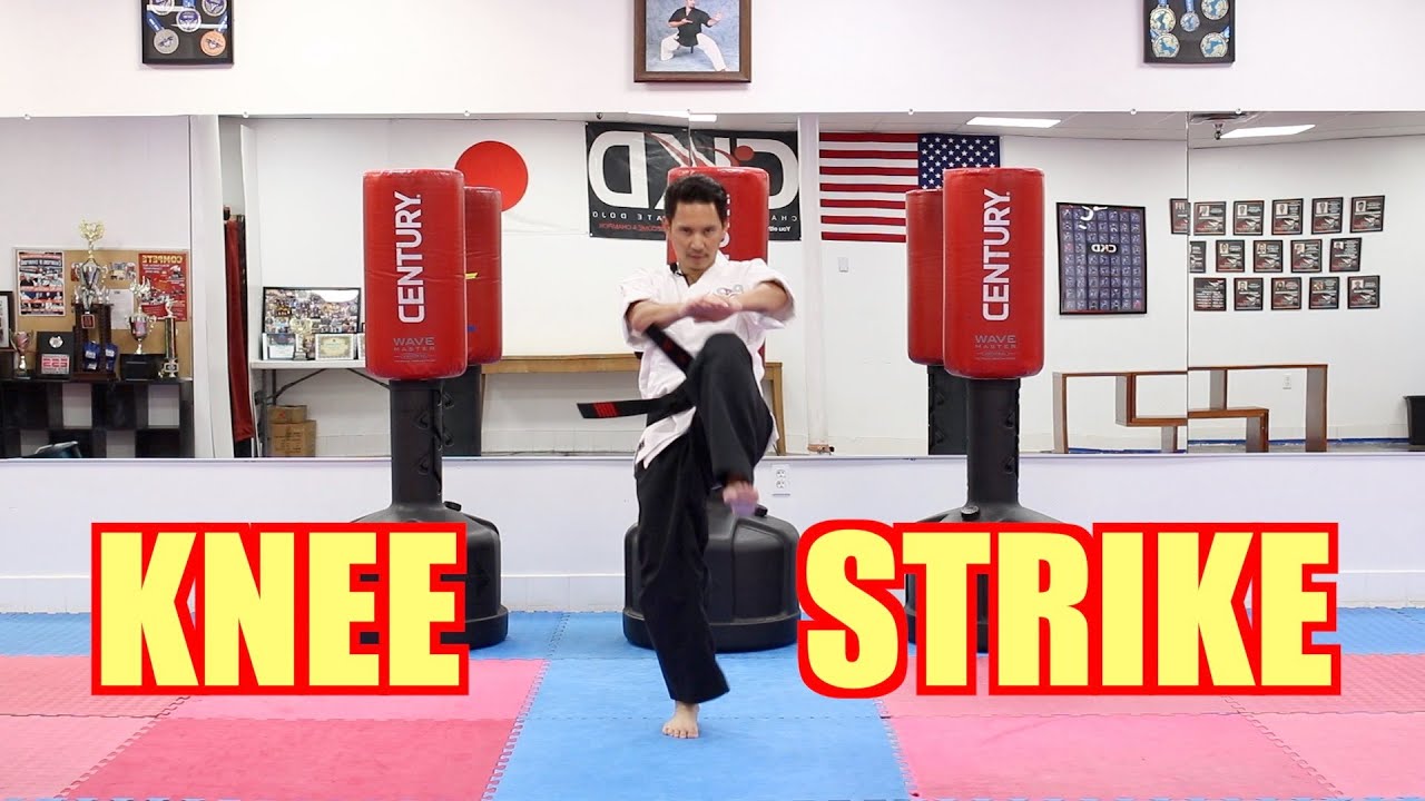 KARATE Lesson 15 - Knee Strike - YouTube